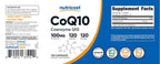 120 vegetarian capsules of CoQ10