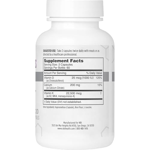 120 veggie capsules for calcium