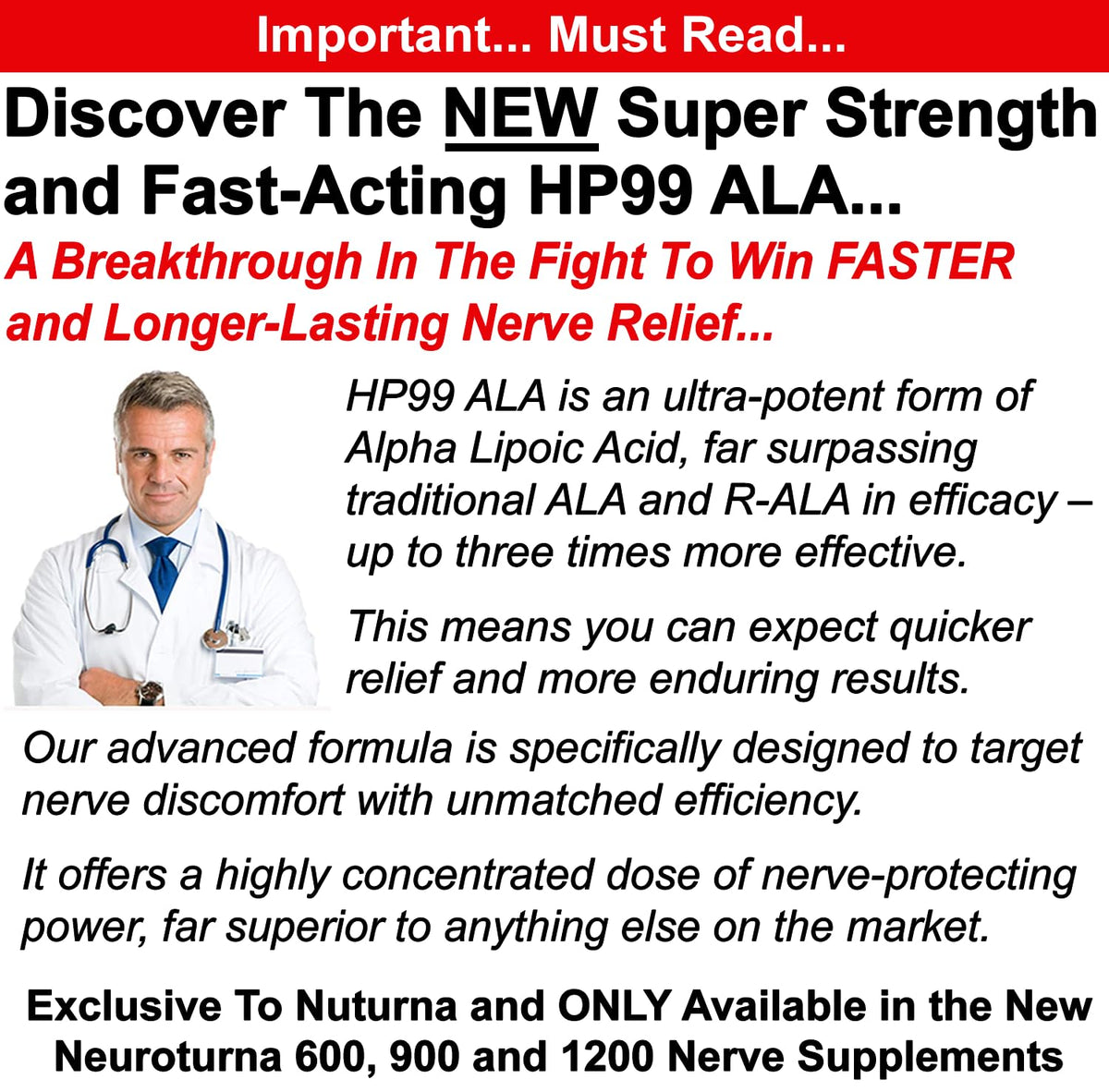1200 mg Alpha Lipoic Acid supplement