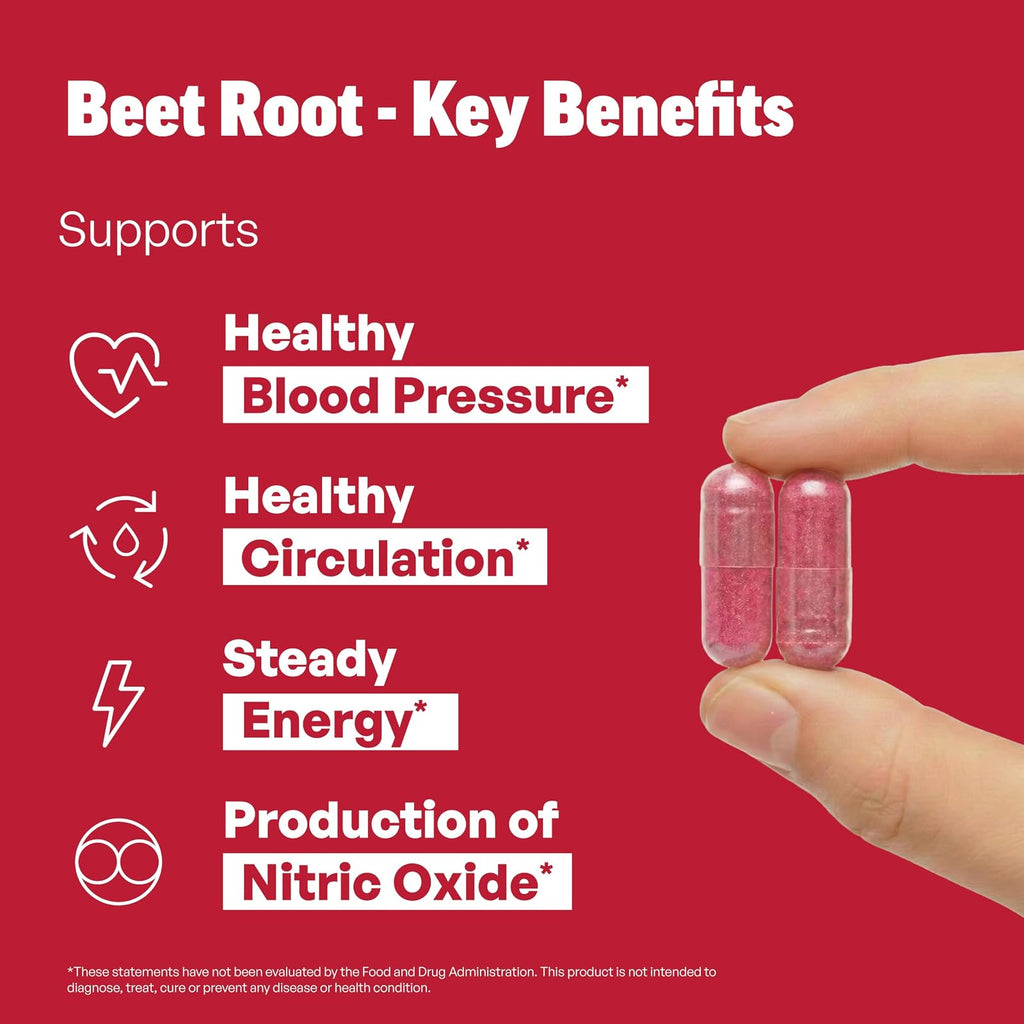 1200 mg beet root for healthy skin