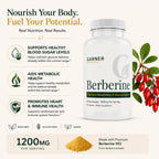 1200 mg Berberine for health support