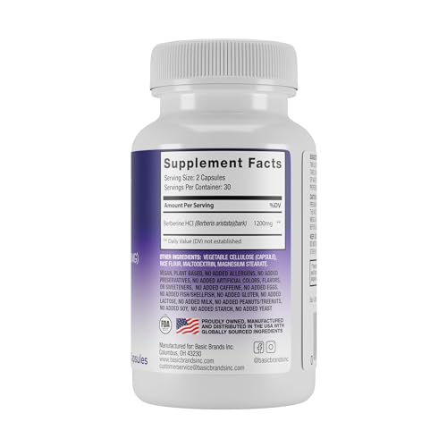 1200 mg berberine for healthy living
