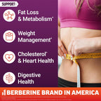 1200 mg berberine for metabolism support