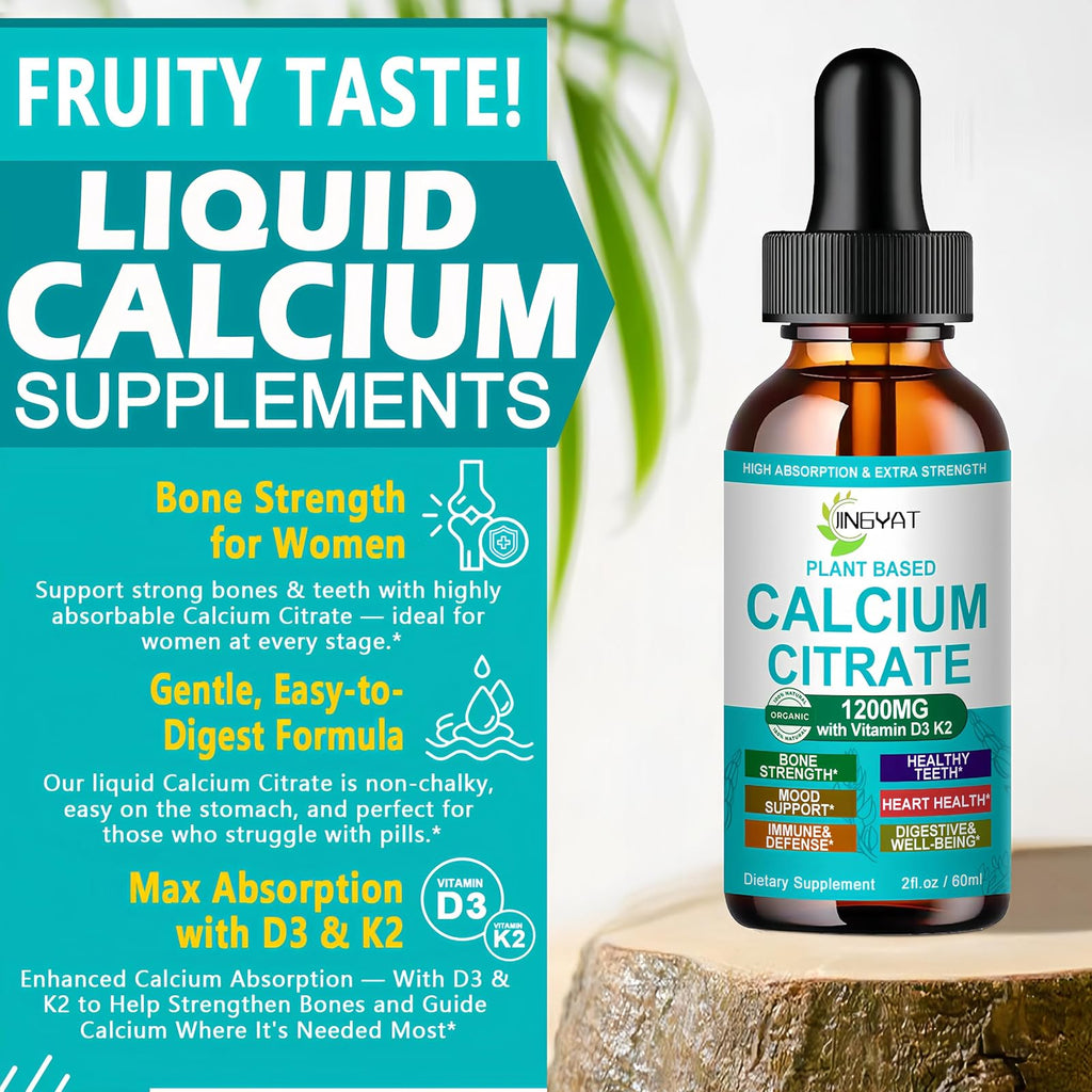 1200 mg calcium citrate dosage