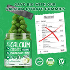 1200 mg calcium citrate for better absorption