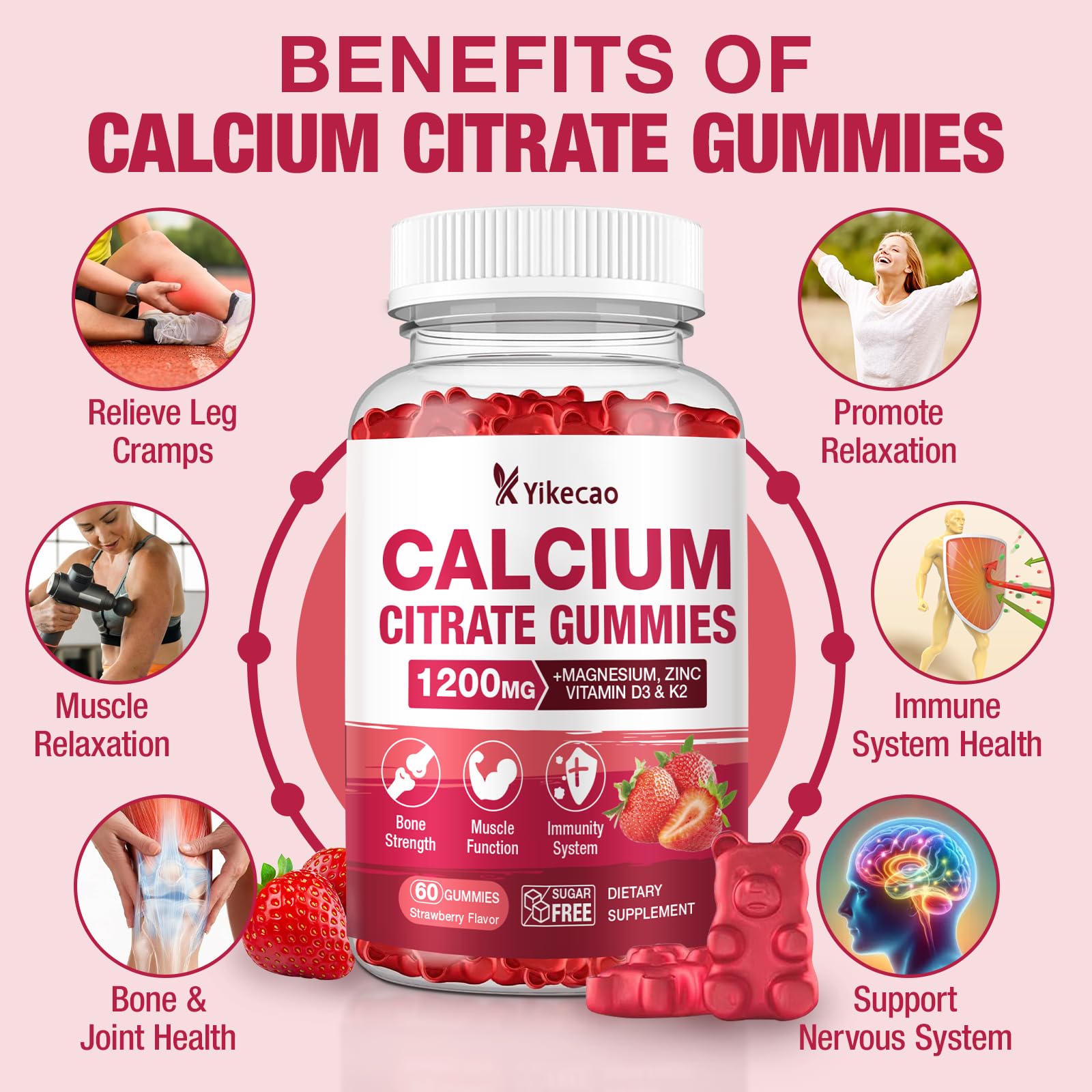 1200 mg calcium citrate for better absorption