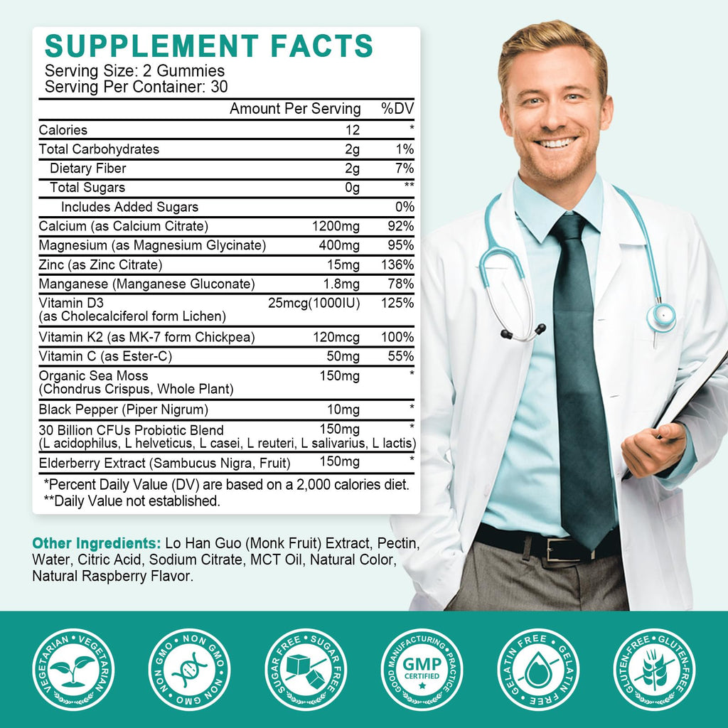 1200 mg calcium citrate for bone health