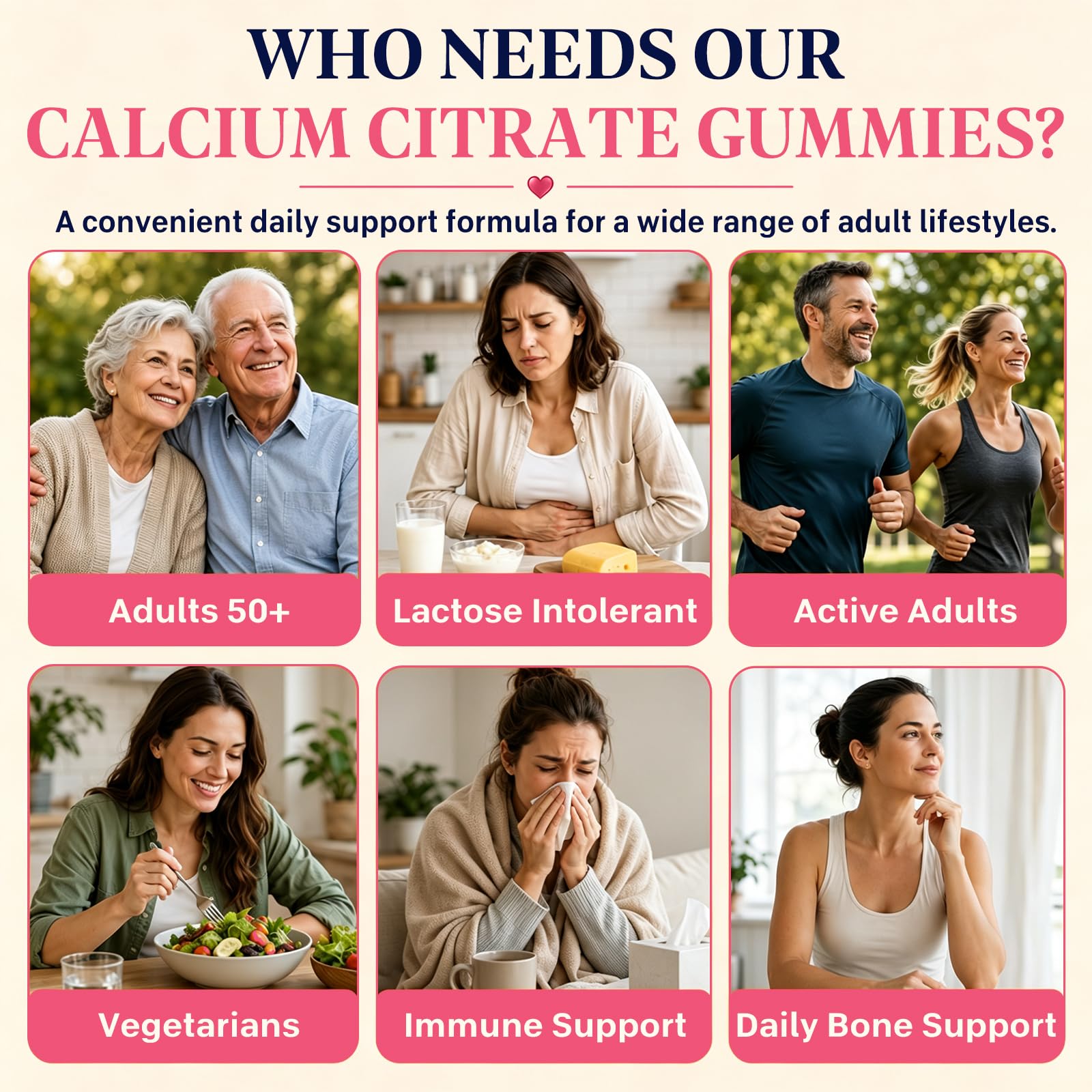 1200 mg calcium citrate for bone support