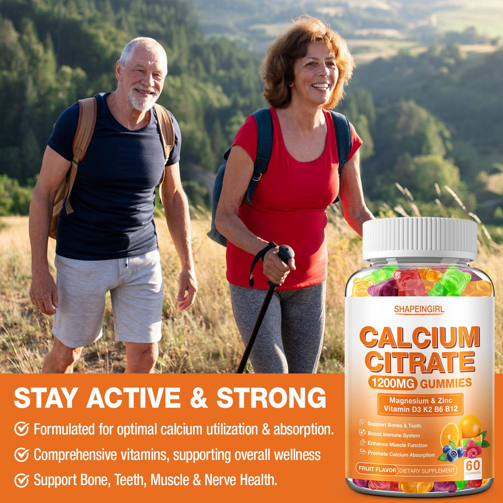 1200 mg Calcium Citrate for daily health