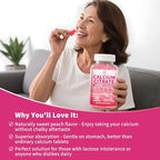 1200 mg calcium citrate gummy supplement