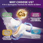 1200 mg Calcium Citrate gummy supplements