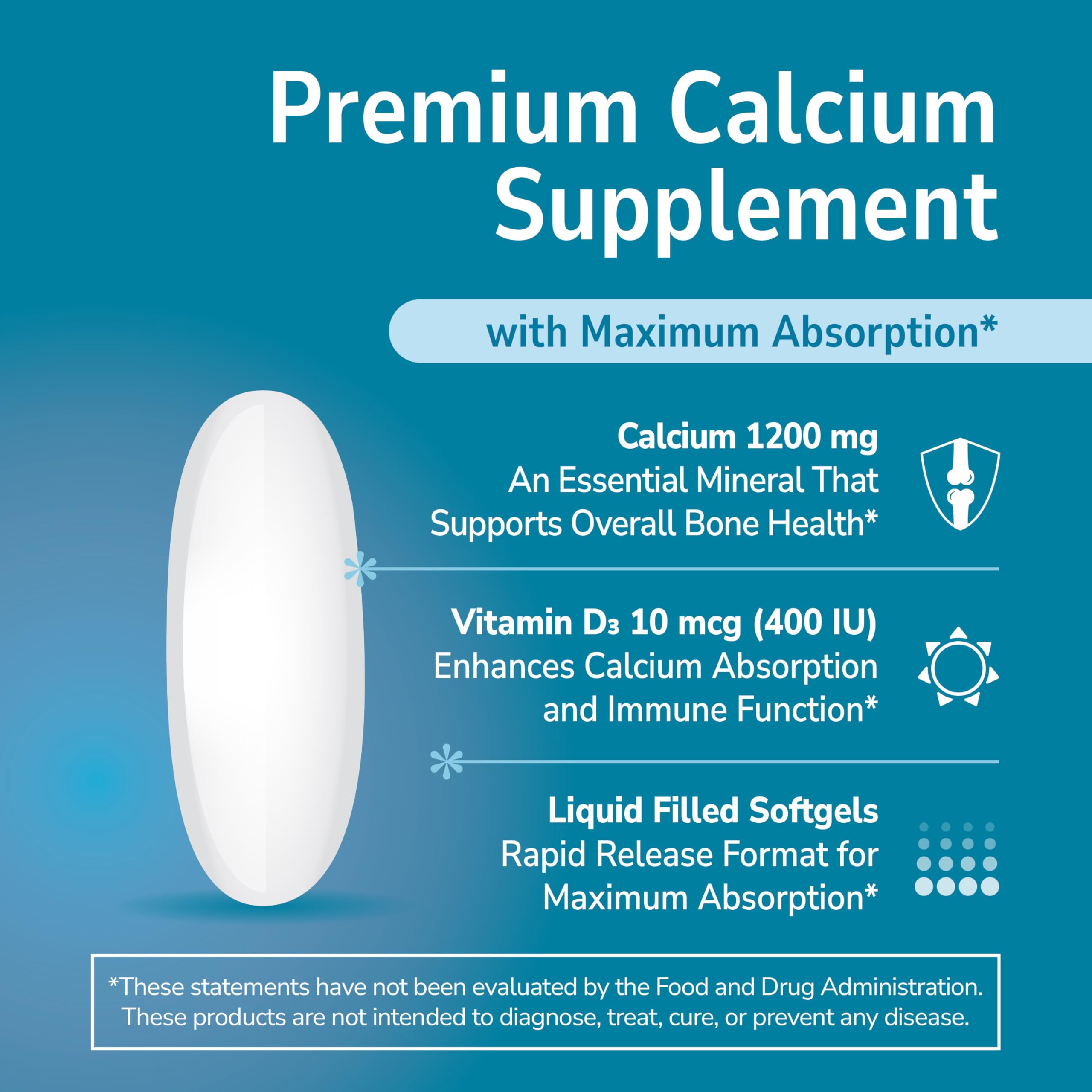 1200 mg calcium for daily health