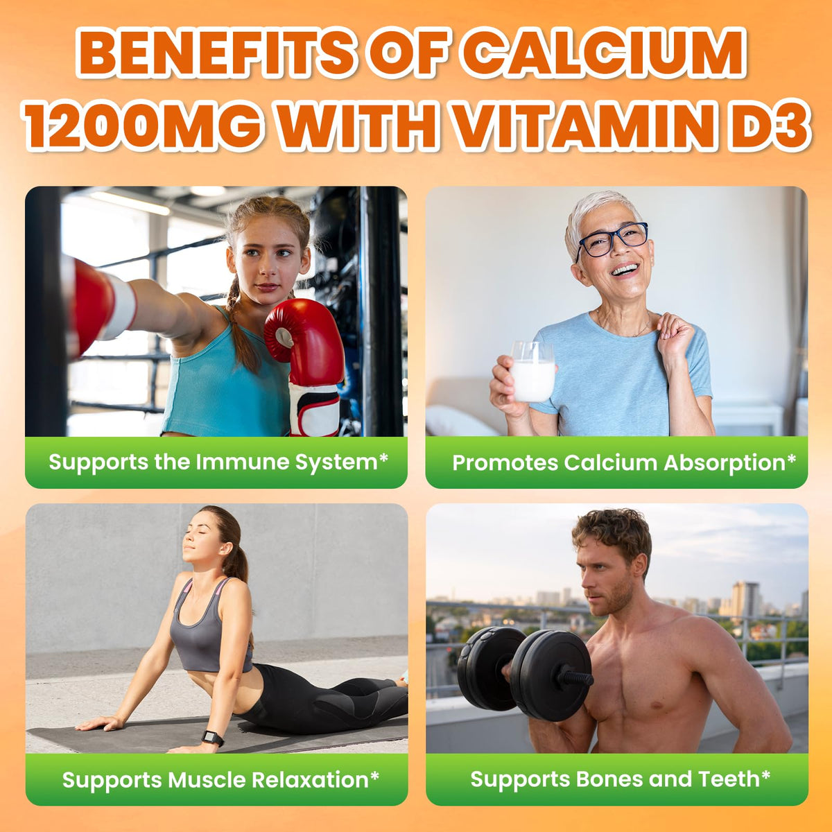 1200 mg calcium gummies for daily health