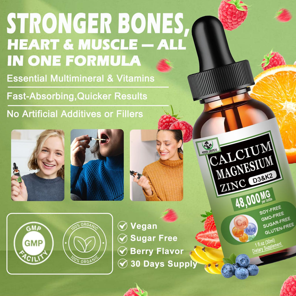 1200 mg calcium magnesium zinc formula