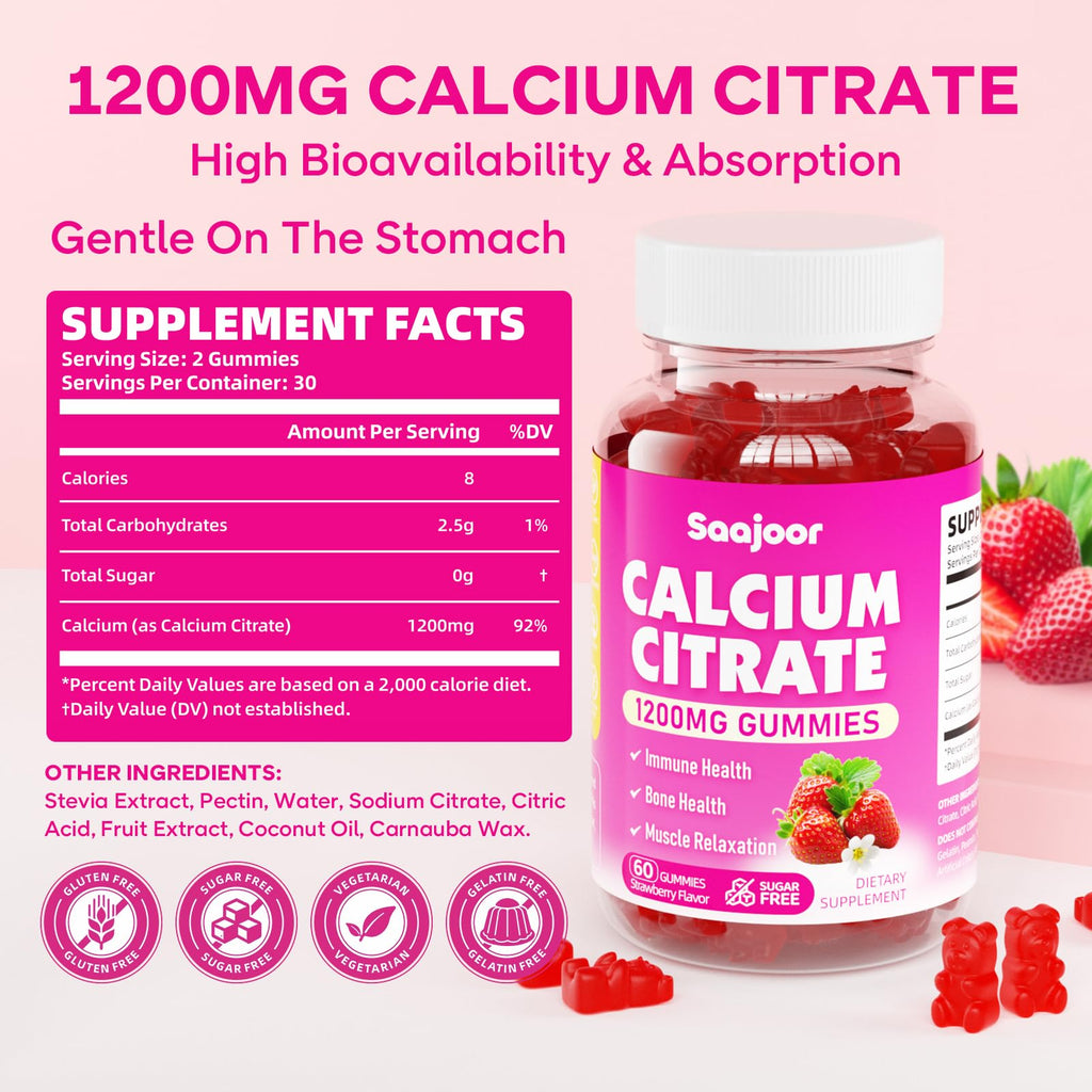 1200 mg calcium supplement for daily health