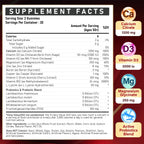 1200 mg calcium supplement gummies