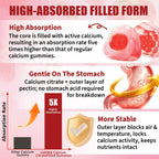 1200 mg calcium supplement in gummy form