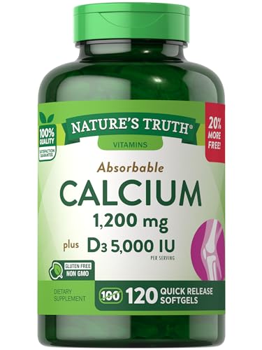 1200 mg calcium with vitamin D3