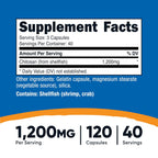 1200 mg Chitosan capsules for digestion