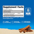 1200 mg cinnamon for healthy digestion