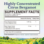 1200 mg Citrus Bergamot for cholesterol support