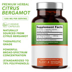 1200 mg Citrus Bergamot supplement