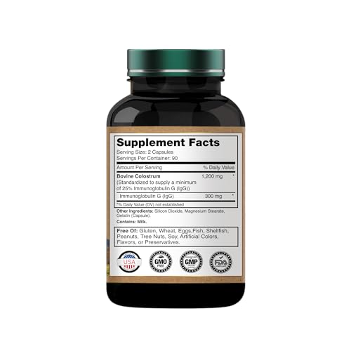 1200 mg colostrum health benefits