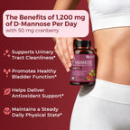 1200 mg D-Mannose supplement
