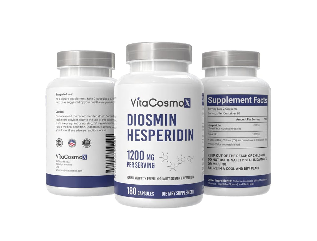 1200 mg Diosmin Hesperidin complex benefits