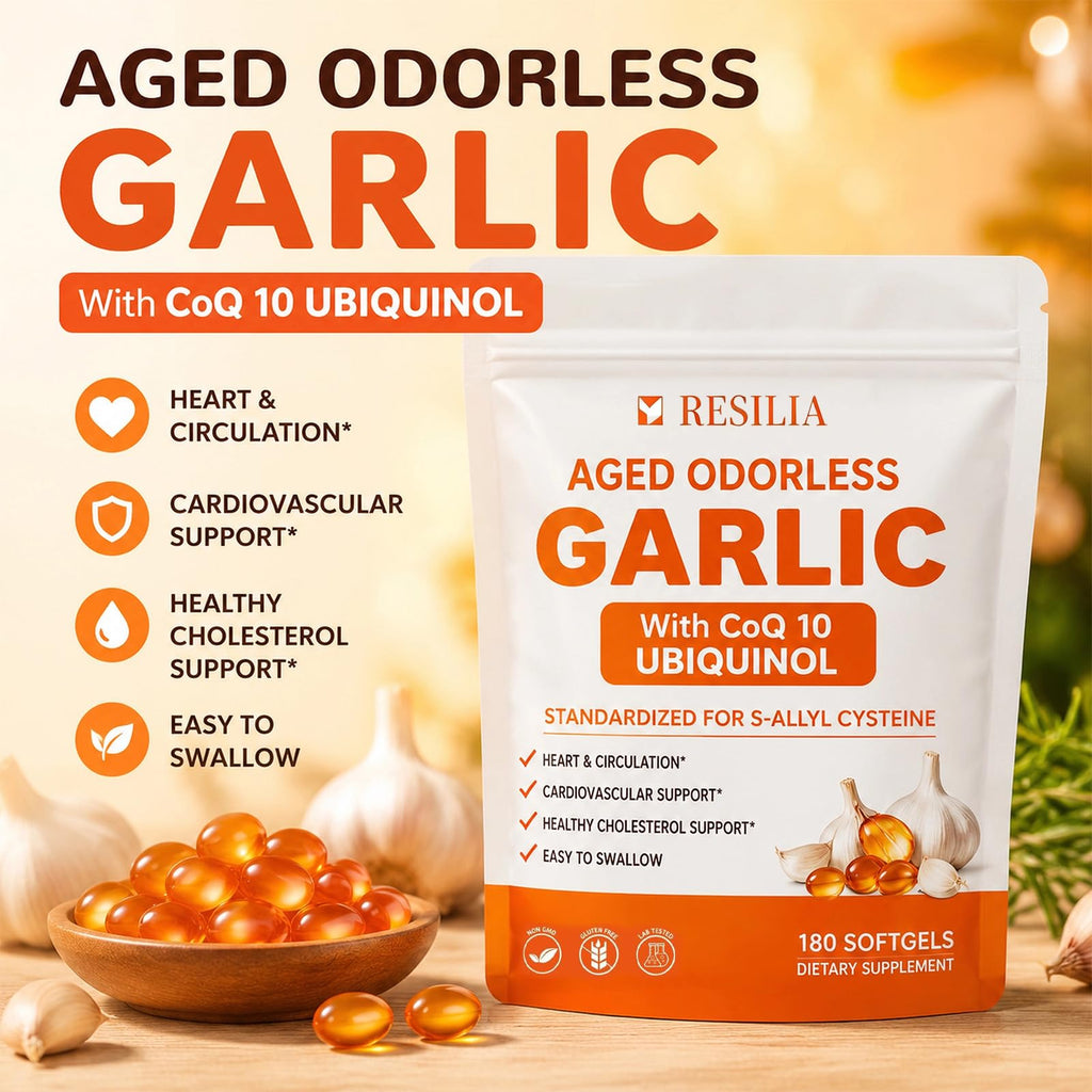 1200 mg garlic supplement benefits