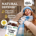 1200 mg ginger root supplement