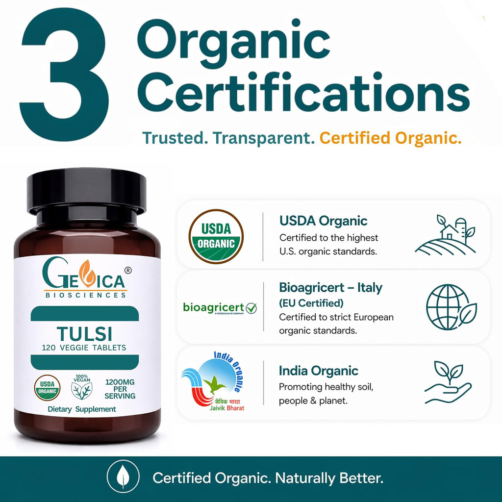 1200 mg holy basil supplement