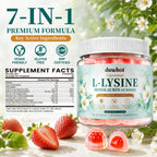 1200 mg L-Lysine gummies for muscle recovery