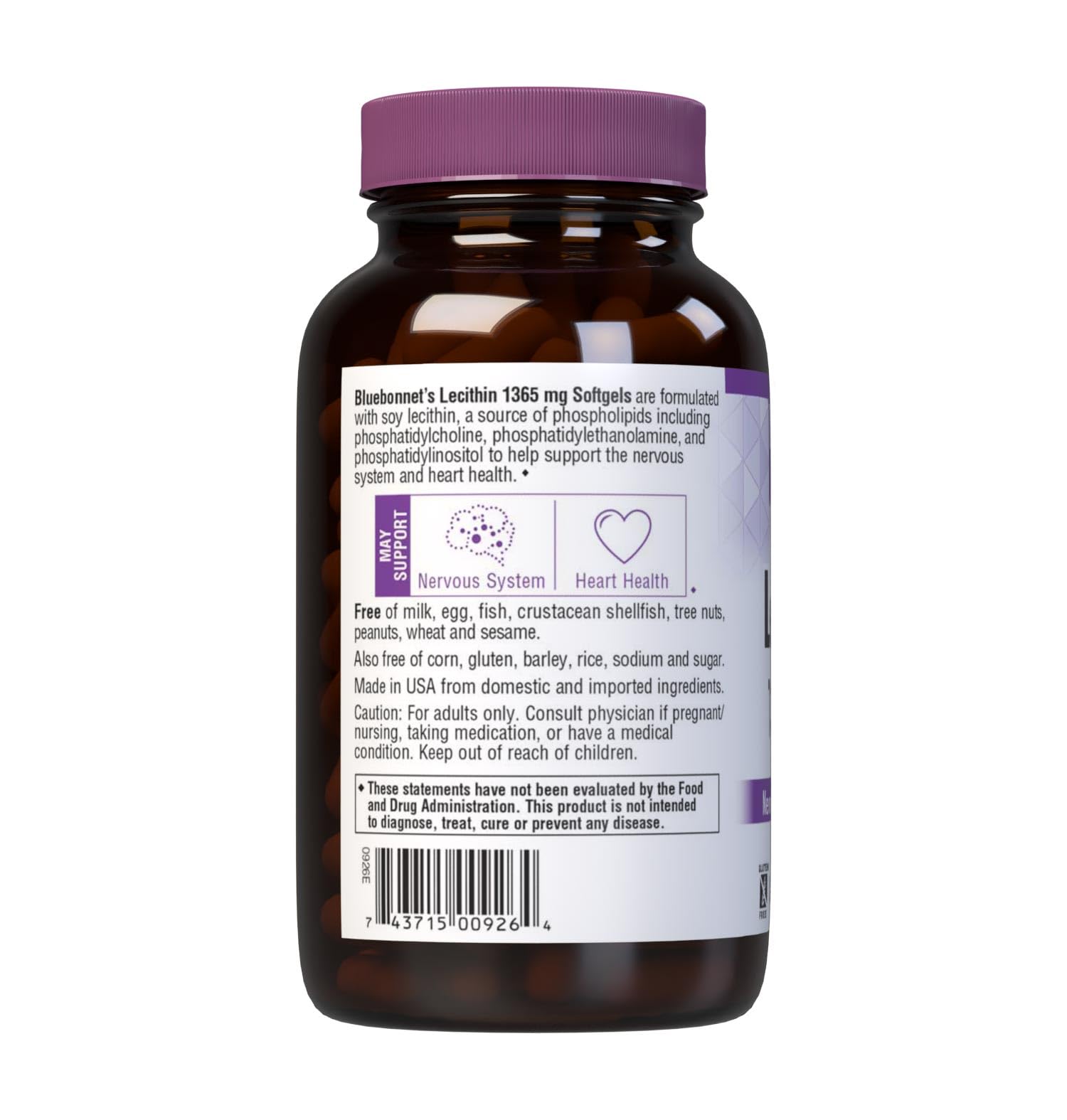 1200 mg lecithin for cognitive support