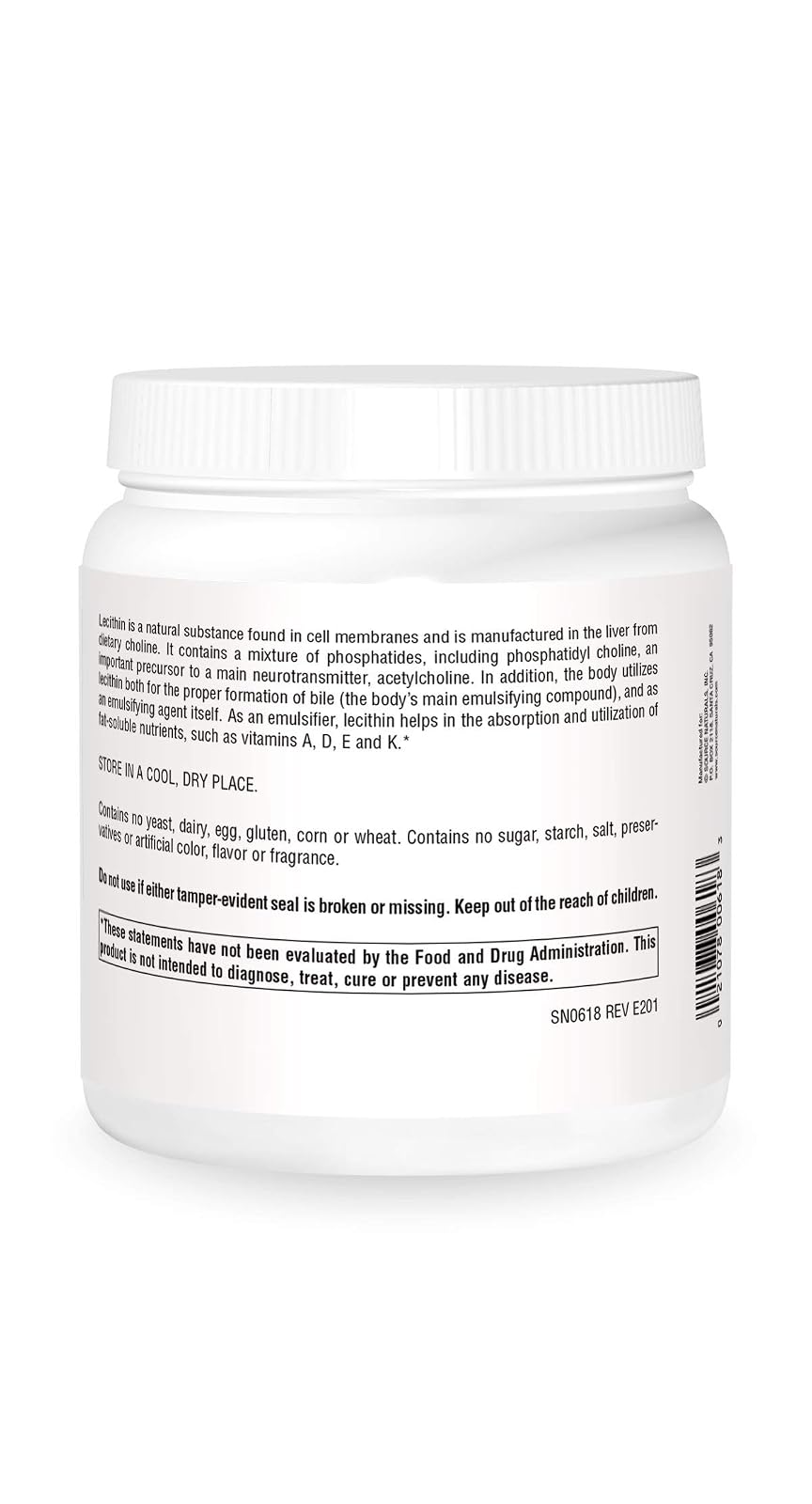 1200 mg Lecithin for daily wellness