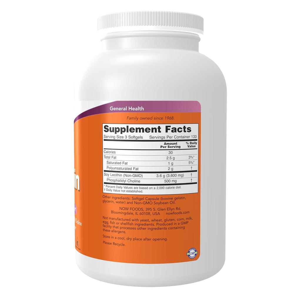 1200 mg lecithin for energy support