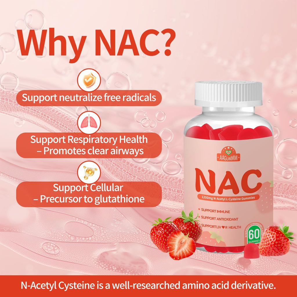 1200 mg NAC multivitamin benefits