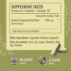 1200 mg nettle supplement for vitality
