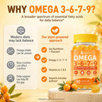 1200 mg Omega 3-6-9 gummies