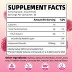 1200 mg potassium chloride supplement