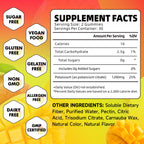 1200 mg potassium supplement gummies