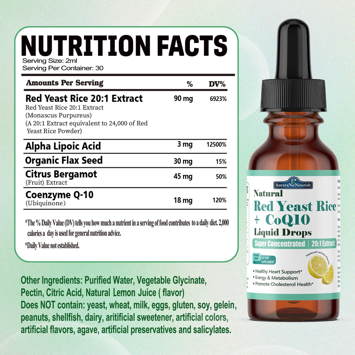1200 mg Red Yeast Rice benefits