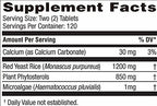 1200 mg Red Yeast Rice dosage