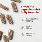 1200 mg red yeast rice supplement