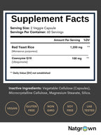 1200 mg Red Yeast Rice supplement