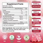 1200 mg red yeast rice supplement