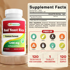 1200 mg Red Yeast Rice tablets