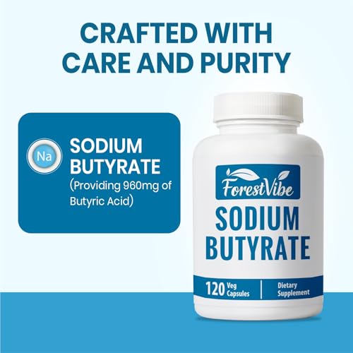1200 mg sodium butyrate for digestion