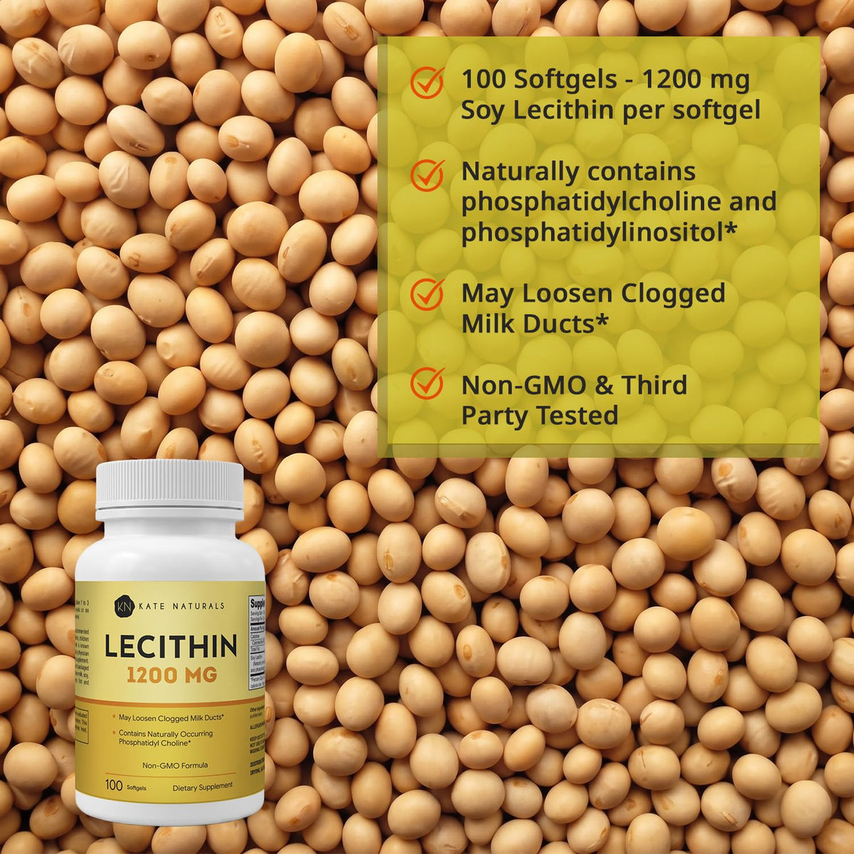 1200 mg soy lecithin benefits