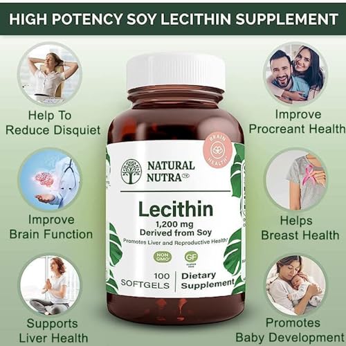 1200 mg soy lecithin dosage